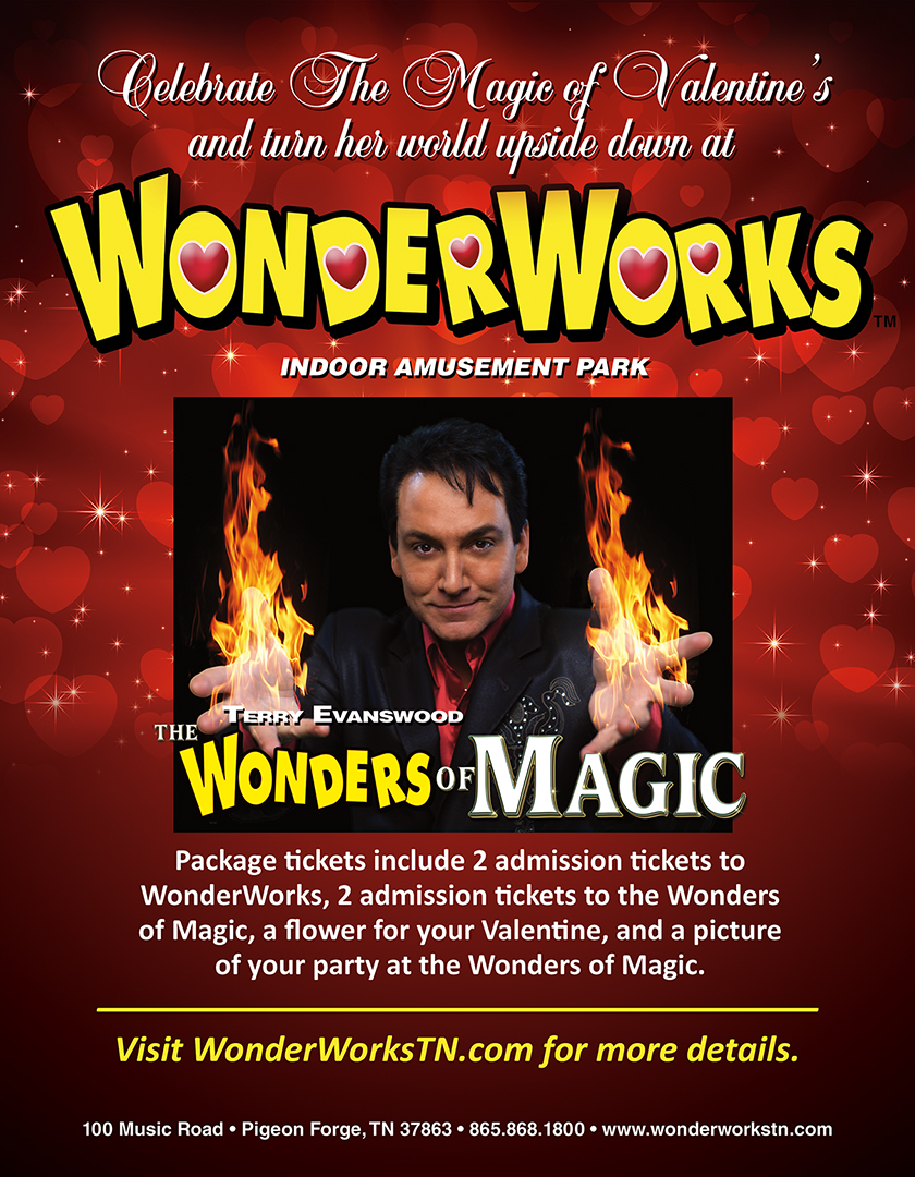 WonderWorks Valentine’s Day Special - Hometown Sevier