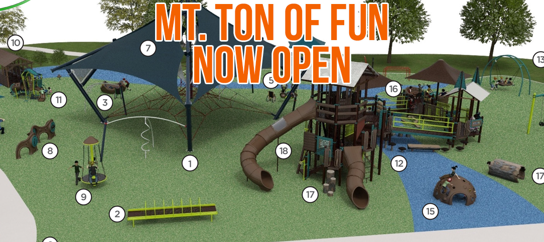 Mt. Ton Of Fun Playground Now Open - Hometown Sevier